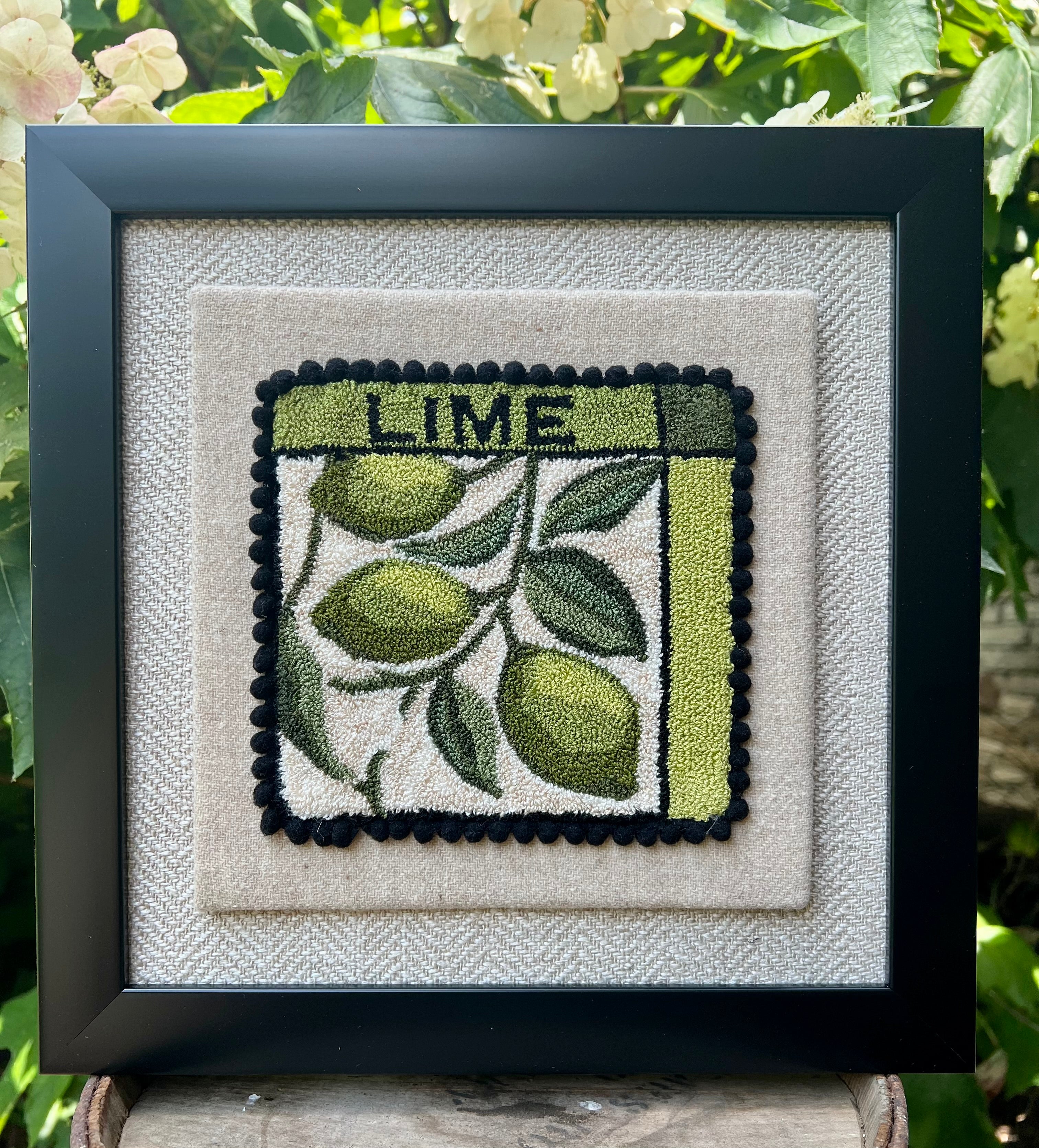 Lime- PDF Punch Needle Digital Download Pattern – Orphaned Wool