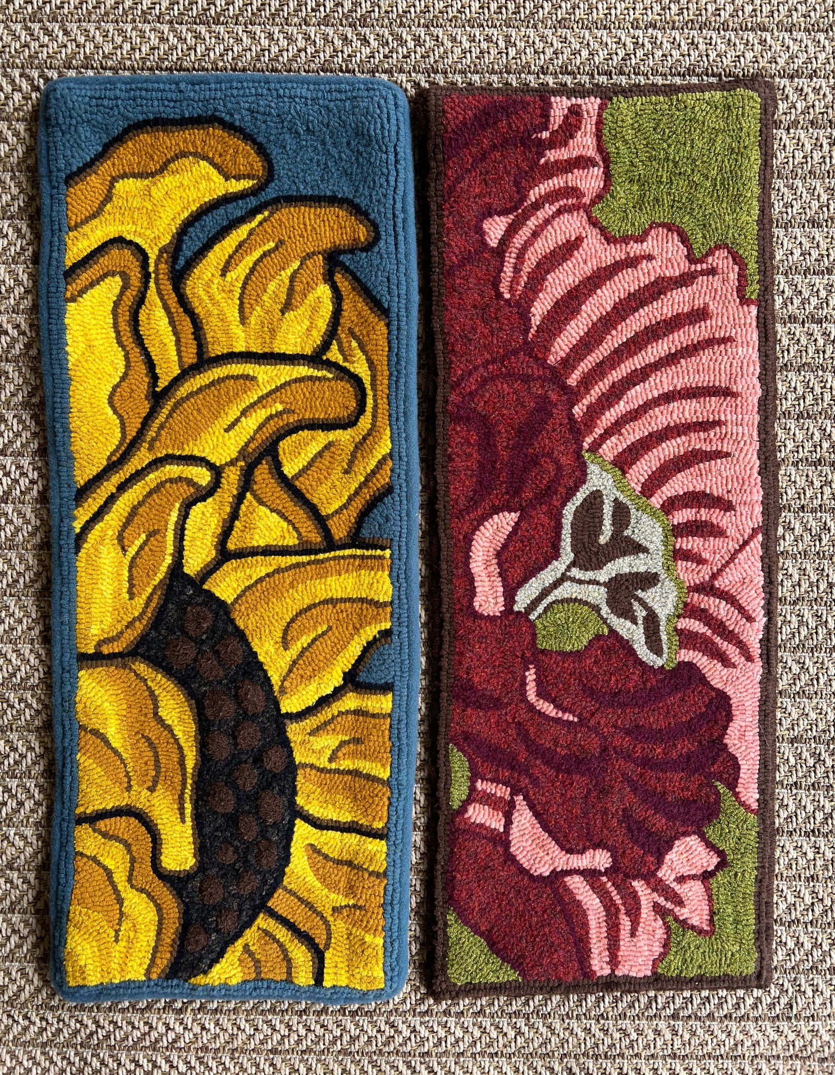 Sunflower-PDF Rug Hooking Pattern Digital Download – Orphaned Wool