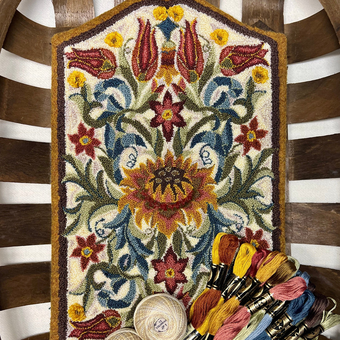 Delight- Punch Needle Pattern W/ Thread Kit – Orphaned Wool