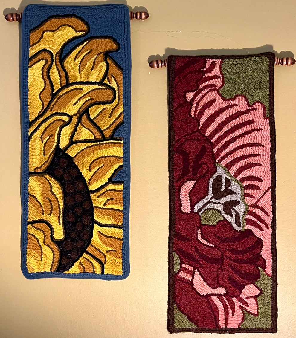 Sunflower-PDF Rug Hooking Pattern Digital Download – Orphaned Wool