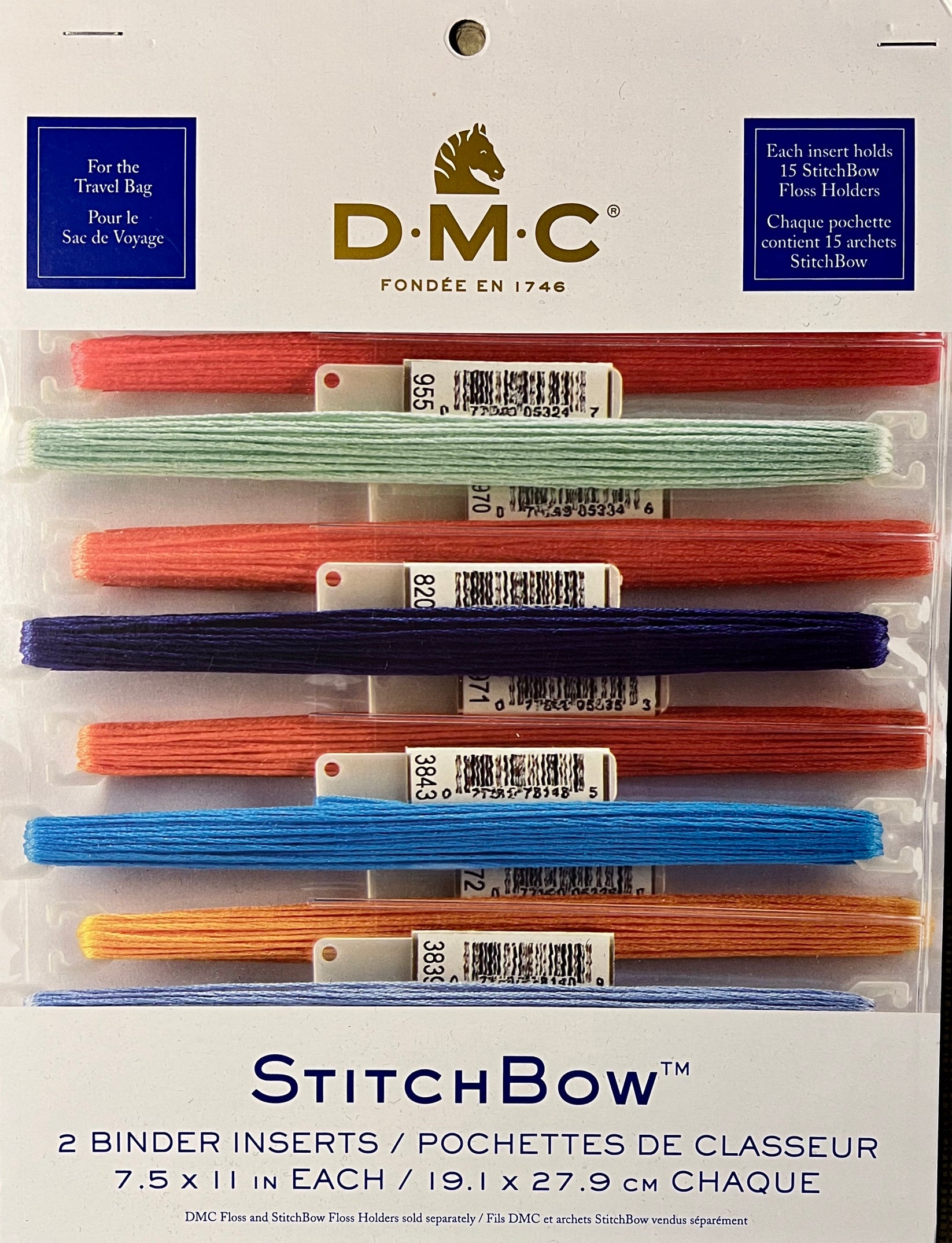 DMC- Stitch Bow Inserts - 2 large size binders – Orphaned Wool