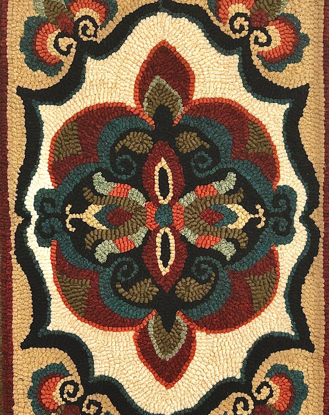Antiquity-Paper Rug Hooking Pattern, Oxford punch pattern, pattern ...