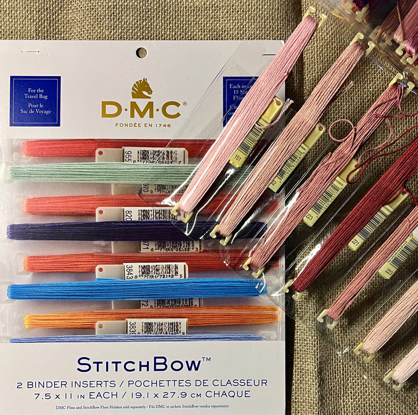 DMC- Stitch Bow Inserts - 2 large size binders – Orphaned Wool