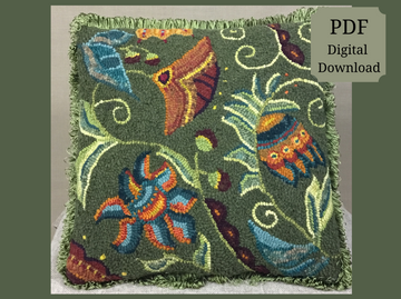 Rug Hooking- PDF Digital Download Patterns – Orphaned Wool