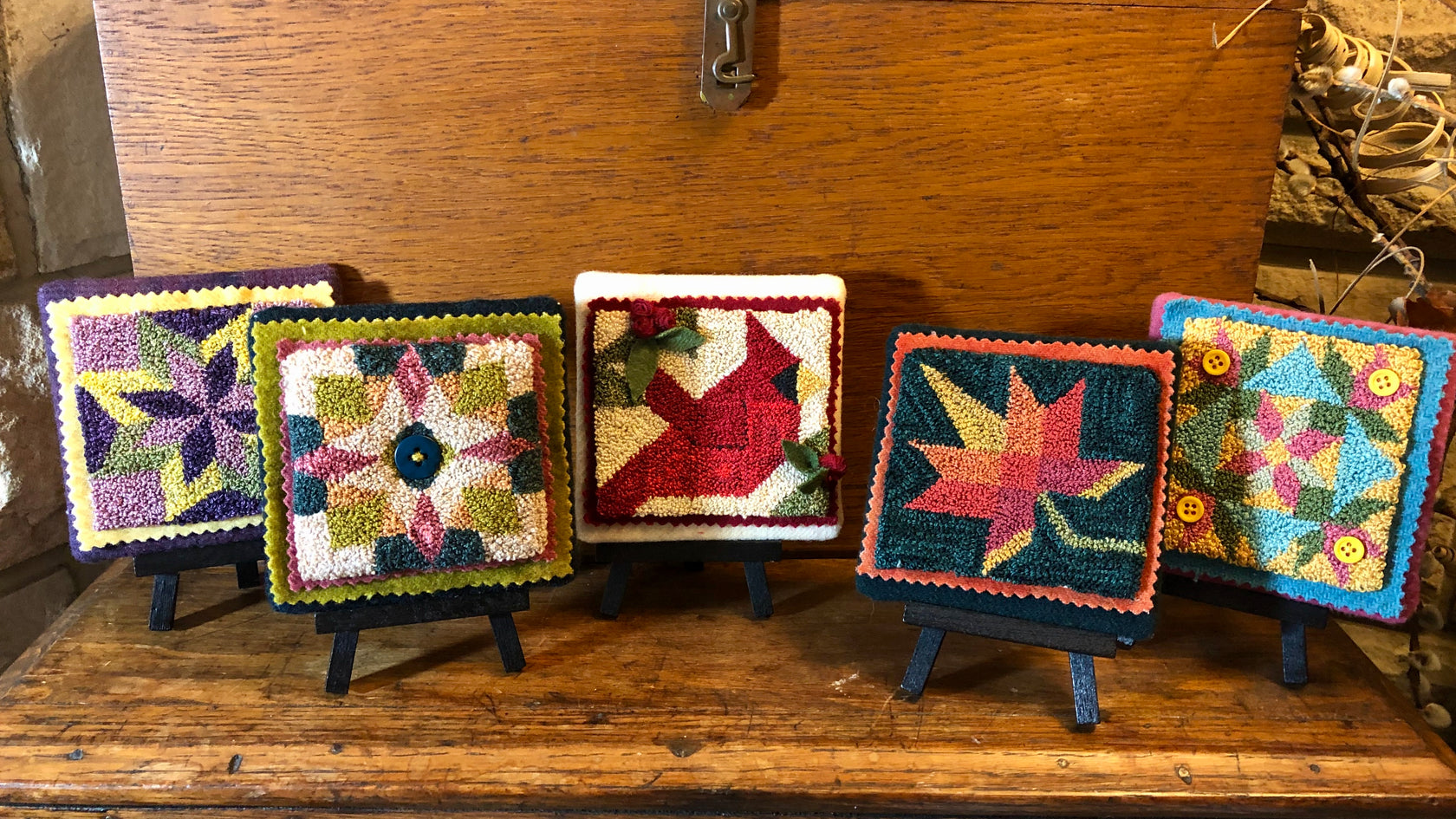 Mini Cardinal- Punch Needle Pattern (Mini or Full Kit) – Orphaned Wool