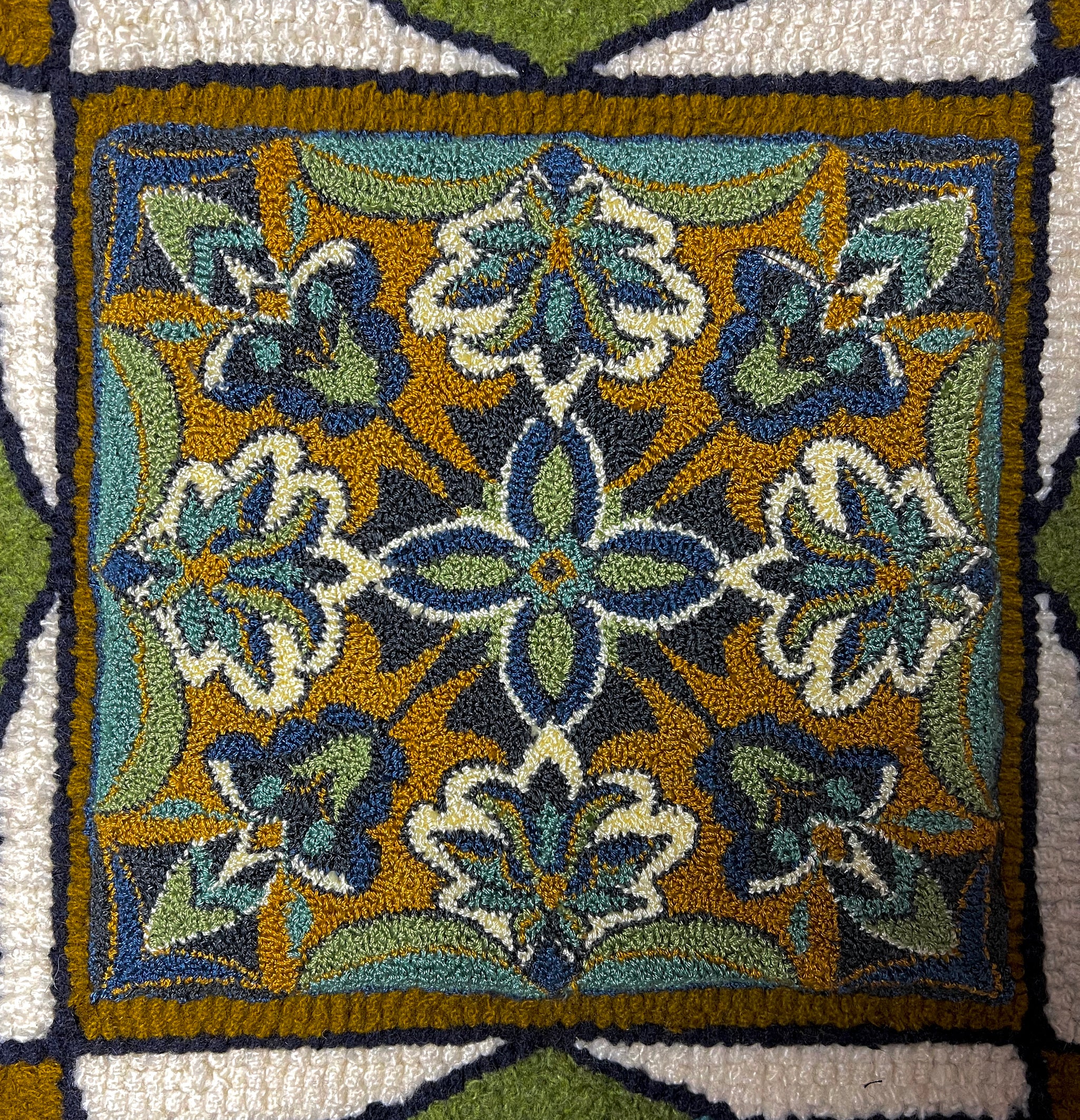 Midnight- Punch Needle Pattern – Orphaned Wool