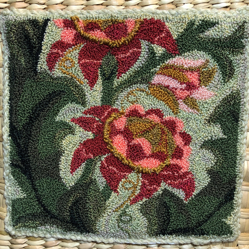 The Vine- Punch Needle Pattern – Orphaned Wool