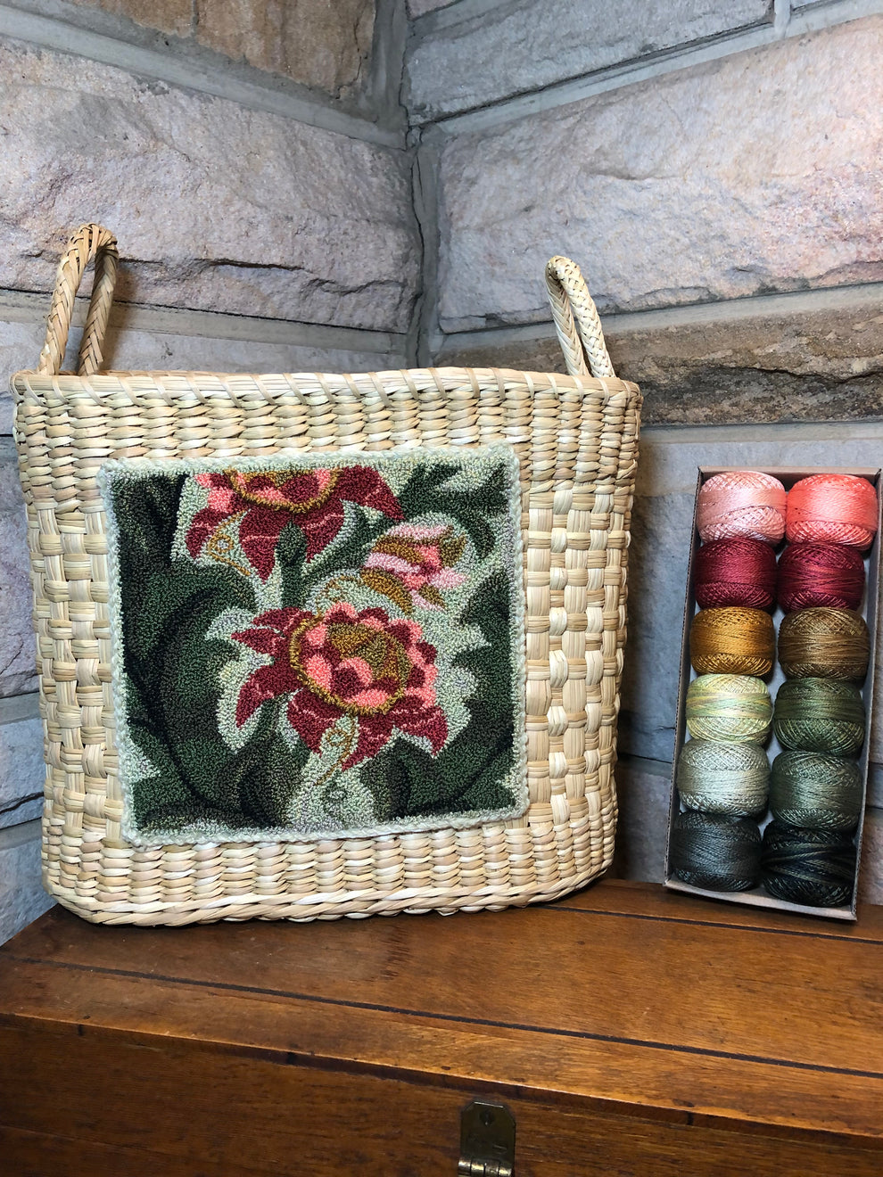 The Vine- Punch Needle Pattern – Orphaned Wool